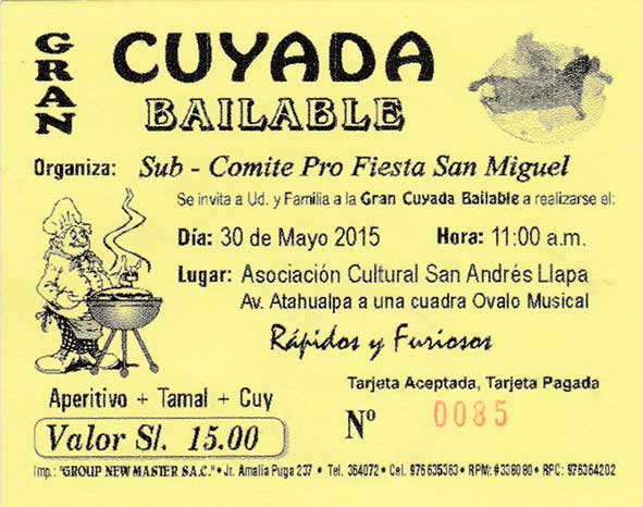 Invitaciones - 2015