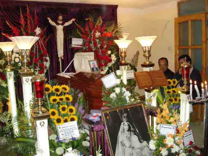 Cajamarca, Semblanzas, Juan Segundo Velásquez Tirado, Velatorio